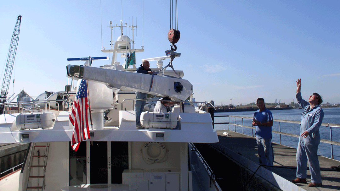 Builders of Boat Davits - Pioneers of Transom Davit Technology